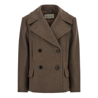 Dries Van Noten Vafel Coat - - Coats - Damen - Braun - XS