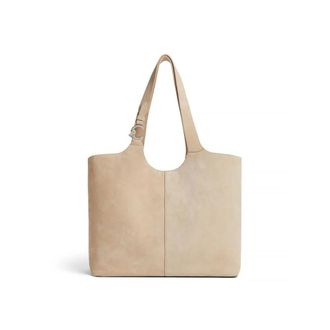 Coccinelle Femme, Sacs, Beige, Taille: ONE Size C-Easy Suede Large