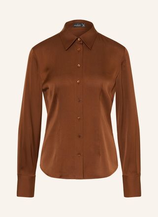 van Laack Van Laack Hemdbluse Vl-Uliz-Xx Mit Seide braun