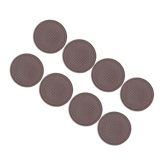 Angoily 8 St&uuml;ck Silikon M&ouml;belgleiter rutschfeste M&ouml;belbeine Schutzpads &Oslash;40Mm Selbstklebende Tisch und Stuhlf&uuml;&szlig;e f&uuml;r Bodenarten Verschlei&szlig;fest und Bruchsicher
