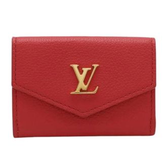 Louis Vuitton Pre-owned Portefeuille Lockmini Leder Geldb&ouml;rse - - Pre-owned - Damen - Rot - ONE SIZE