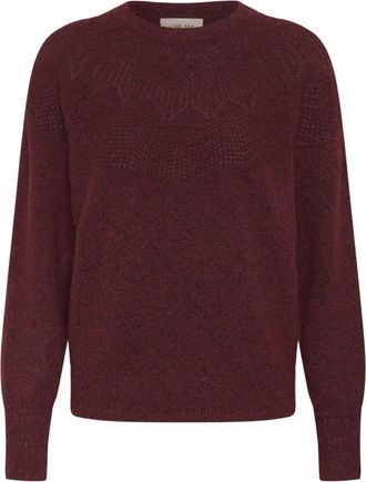 Cream CRJunah Pullover - - Knitwear - Damen - Rot - L