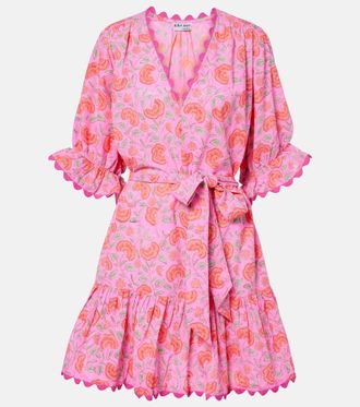 Juliet Dunn Minikleid aus Baumwolle