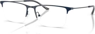 Emporio Armani unisex, Accessoires, Noir, Taille: 55 MM Ea1171 Optical Frame