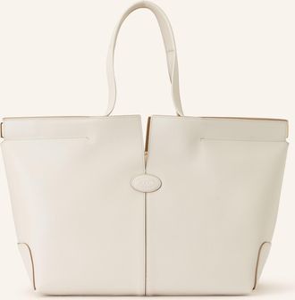 Tod's Tods Shopper Medio Small weiss