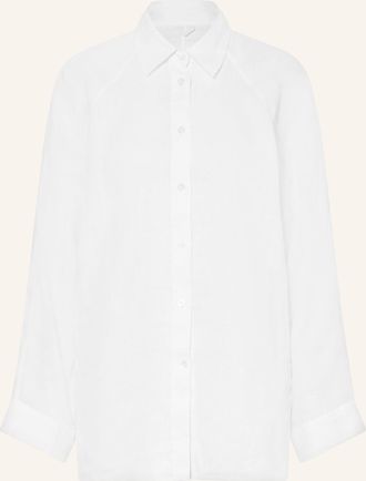 Arket Arket Hemdbluse Aus Leinen weiss