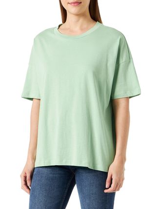 Noisy May Damen Nmida S/S O-neck Top Fwd Noos T Shirt, Quiet Green, M EU