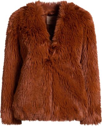 Twin-Set JACKEN & M&Auml;NTEL - Shearling- & Kunstfell auf YOOX.COM