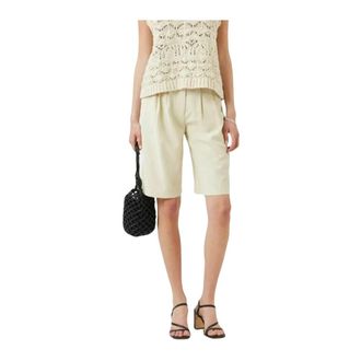 Minimum Esthelle 3028 Lange Shorts - - Shorts - Damen - Beige - L