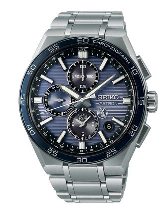 Seiko Astron GPS Solar Dual Time Chronograph Herrenuhr SSH175J1