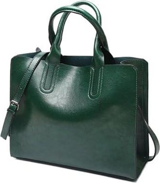 Generic Compatible for le sac &agrave; bandouli&egrave;re/sac main for femme(Green)