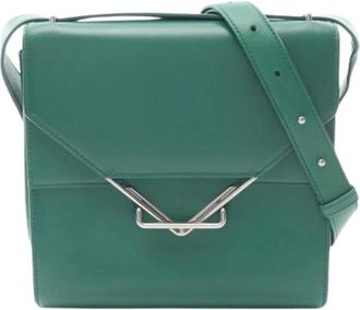 Bottega Veneta Sac bandouli&egrave;re vintage Pre-owned - Femme - Pre-owned - Vert - Taille: ONE Size