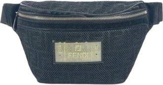 Fendi unisex, Pre-owned, Noir, Taille: ONE Size Sac Banane Vintage Pre-owned