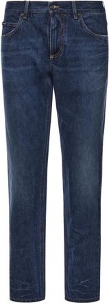 Dolce & Gabbana Homme, Jeans, Bleu, Taille: XL Pantalon en denim