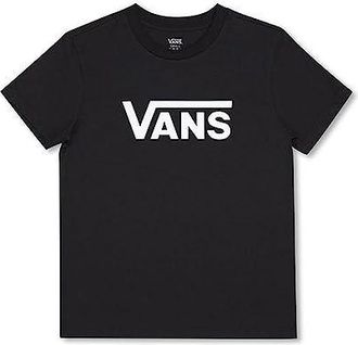 Vans WM Drop V SS Crew T-Shirt pour Femme, Noir, L