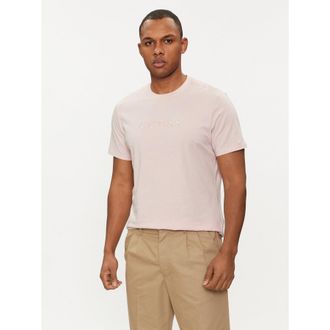 Guess T-Shirt M2BP47 K7HD0 Rosa Slim Fit