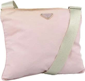 Prada Pre-owned Nylon sacs-prada - Femme - Pre-owned - Rose - Taille: ONE Size