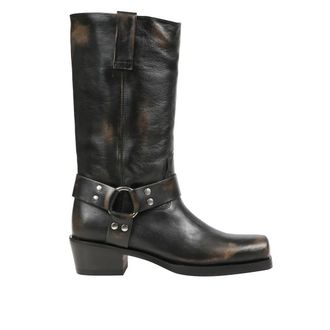 PARIS TEXAS Stiefel - Roxy Boot With Pointed Toe - Gr. 41 (EU) - in Schwarz - f&uuml;r Damen