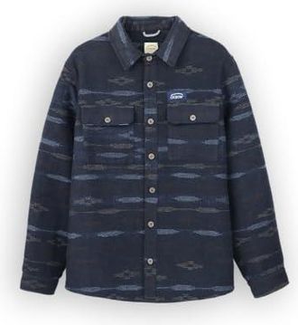 Oxbow Surchemise jacquard NIGHTFALL Hiver 2025 Manches longues, Allover, Sans capuche