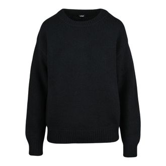 Add Rundhals-Pullover - - Knitwear - Damen - Schwarzk - XS