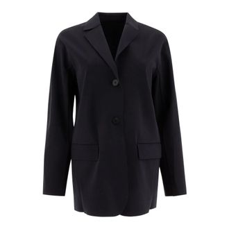Max Mara Lesena Jersey-Blazer - - Jackets - Damen - Schwarzk - XS