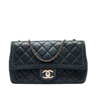 Chanel Pre-owned Vintage Schultertasche - - Pre-owned - Damen - Schwarzk - ONE SIZE