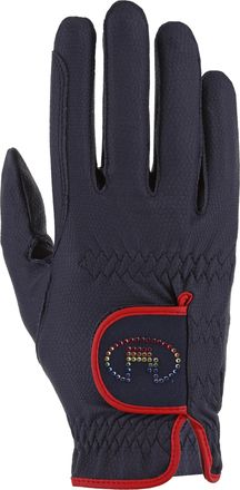 Roeckl Sports Reithandschuh Marne, Freizeit Sommer Handschuh, Blau/Regenbogen 7