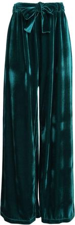 Amir Slama Palazzohose aus Samt - Grün