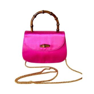 Gucci Sac Mini Bambou Pre-owned - Femme - Pre-owned - Rose - Taille: ONE Size