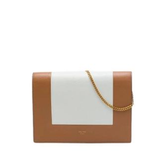 Celine Pre-owned The Frame Sac bandouli&egrave;re - Femme - Pre-owned - Brun - Taille: ONE Size