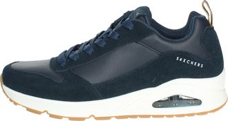 Skechers Herren UNO-Stacre Sneaker, Marineblau, 41.5 EU