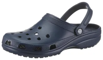 Crocs Clog CROCS Classic, Gr. 39, blau (navy), Croslite, Schuhe Clog, Sommerschuh, Gartenschuh, Poolslides, mit typischem Logo, Topseller
