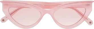 Philipp Plein Femme, Accessoires, Rose, Taille: ONE Size Statement Lunettes de soleil