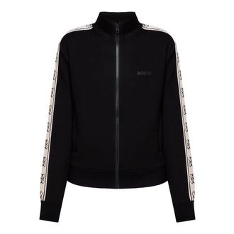 Guess Felpa Zip in Punto Milano - - Sweatshirts & Hoodies - Damen - Schwarzk - M