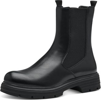 Tamaris Damen Stiefel Vegan schwarz 39