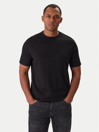 Karl Lagerfeld T-Shirt 755052 561224 Schwarz Regular Fit