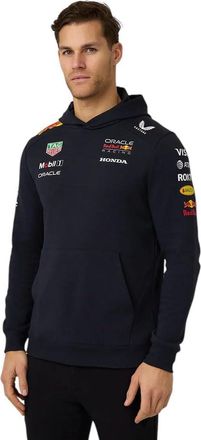 Castore Red Bull Racing F1 Team Kapuzenpullover Offizielle Saison 2025 Night Sky Blue (UK, Alpha, XL, Regular, Regular, Marineblau), navy, XL