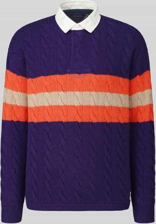 Polo Ralph Lauren Strickpullover mit Hemdkragen