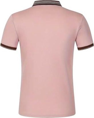 Generic Polo d&eacute;contract&eacute; pour homme avec boutons c&ocirc;tel&eacute;s et blocs de couleurs pour homme, rouge, 3XL