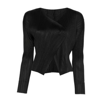 Issey Miyake Damen, Jacken, Schwarzk, 2XLGr&ouml;&szlig;e