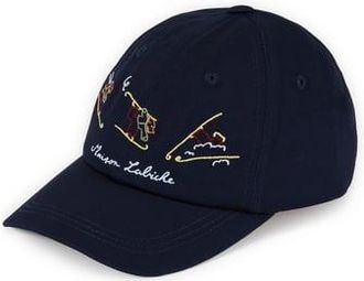 Maison Labiche Casquette Beaumont Chien de ski en coton
