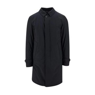 Herno Wasserdichte Jacke mit Federf&uuml;llung - - Jackets - Herren - Blau - 2XL