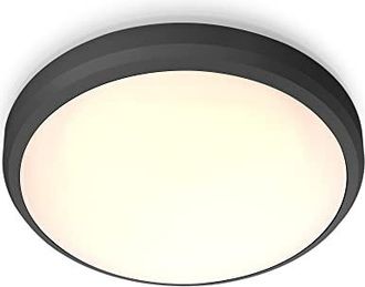 Philips Doris Ceiling 6W 27K Black IP54 HV