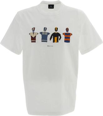 Paul Smith T-Shirt - - Tops - Herren - Wei&szlig; - L