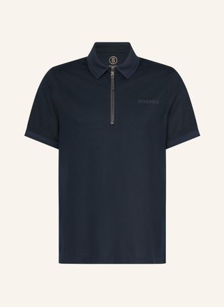 Bogner Piqu&eacute;-Poloshirt Timo Regular Fit blau