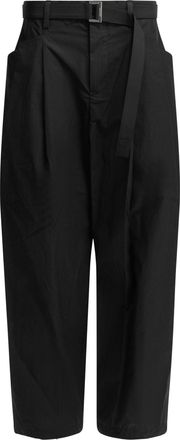 sacai Pantalon parachute Typewriter Sacai