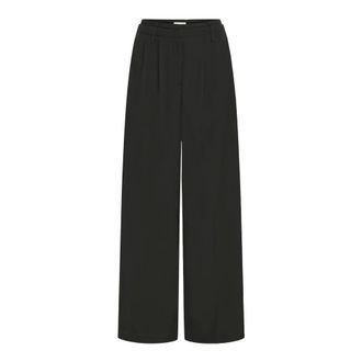 Ichi Ichi - Ihkate Pantalon Large - Femme - Pantalons - Noir - Taille: 40 FR