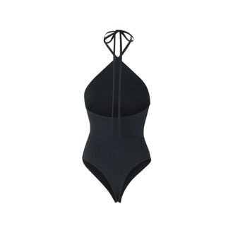 Jacquemus Bastide Swimsuit - - Swimwear - Damen - Schwarzk - XS