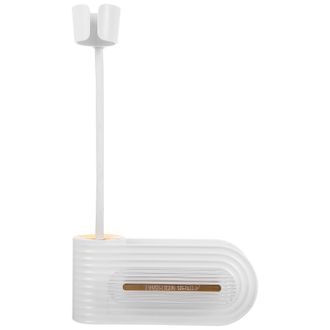 Hemobllo Selbstklebender Wand Haartrocknerhalter Wei&szlig; Haushalts&uuml;bliche Ablage aus Robustem Kunststoff Abnehmbarer Organizer f&uuml;r Badezimmer Schlafzimmer und Fri