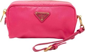 Prada Sac Pochette Pre-owned - Femme - Pre-owned - Rose - Taille: ONE Size